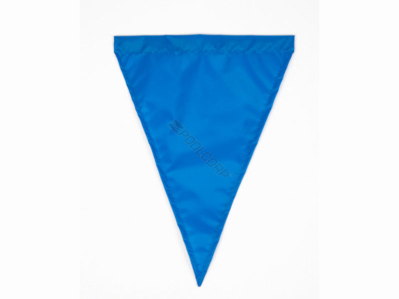 POOL360 - 11"X14.5" BLUE NYLON BACKSTROKE FLAG
