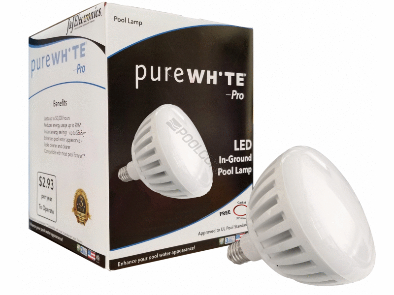 POOL360 - 12/CS 21W 120V PUREWHITE PRO WHITE LED BULB